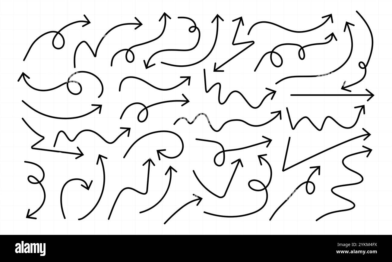 Arrow visual composition Black and White Stock Photos & Images - Alamy