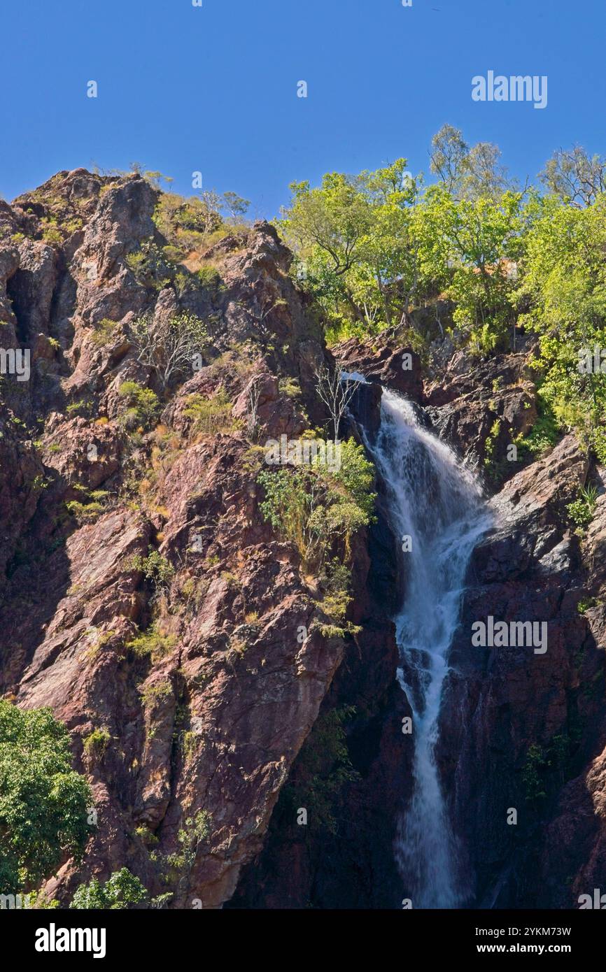 Water falling blue swimming pool hi-res stock photography and images ...