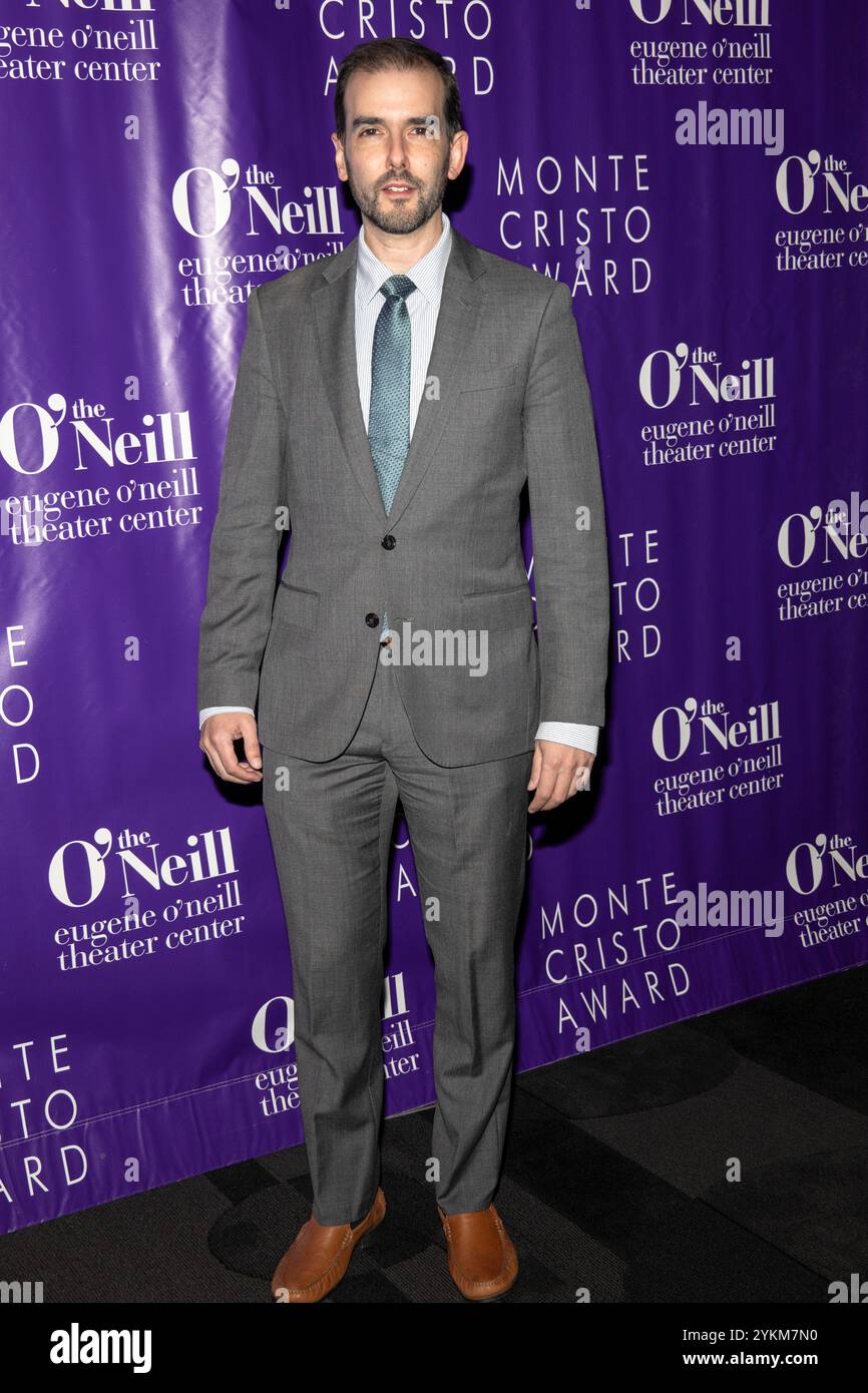 New York, USA. 18th Nov, 2024. Director Marc Bruni walks the red carpet ...