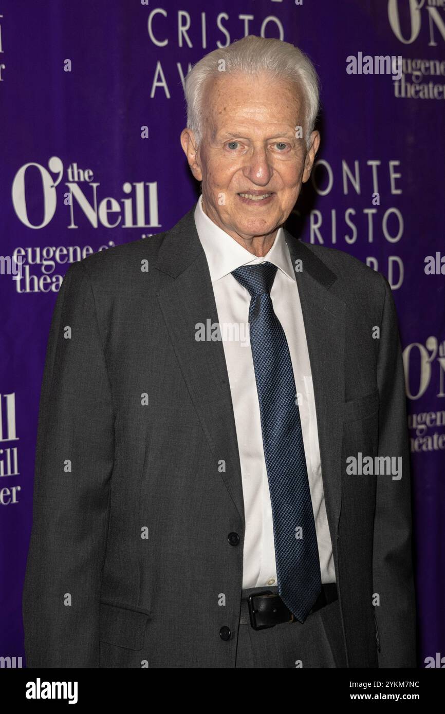 New York, USA. 18th Nov, 2024. Tom Viertel walks the red carpet at the ...