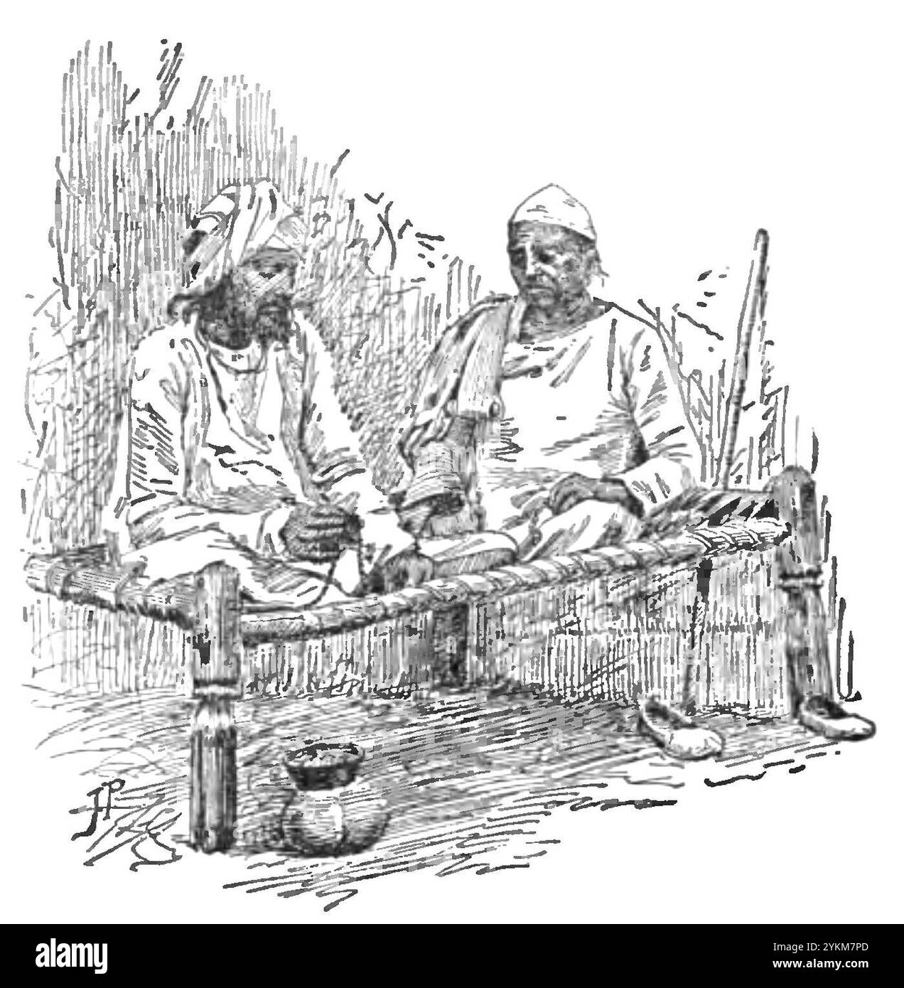 Brahman types - Page 140 - History of India Vol 1 (1906 Stock Photo - Alamy