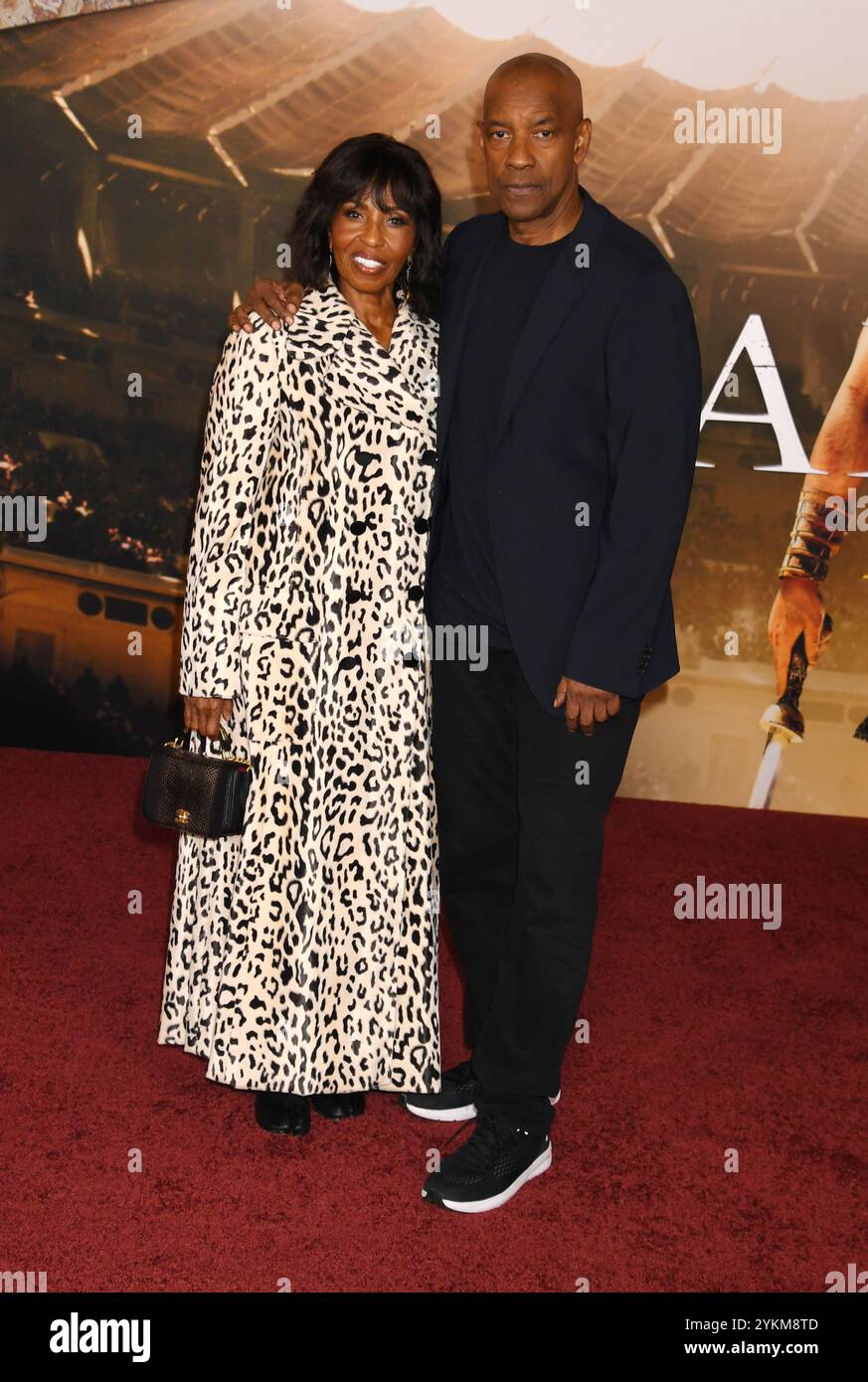Hollywood, Ca. 18th Nov, 2024. Pauletta Washington and Denzel ...