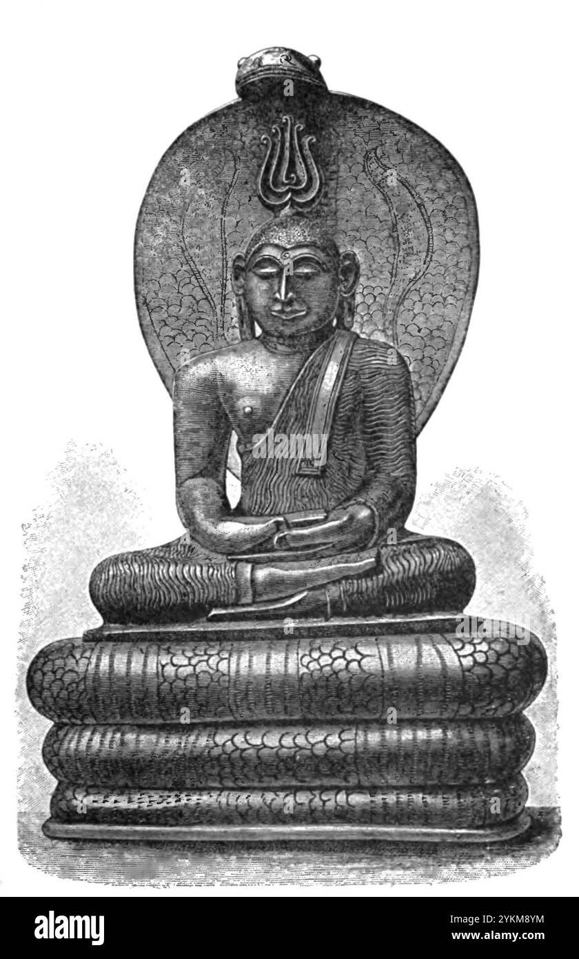 Brass image of Gautama Buddha - Plate - History of India Vol 1 (1906 ...