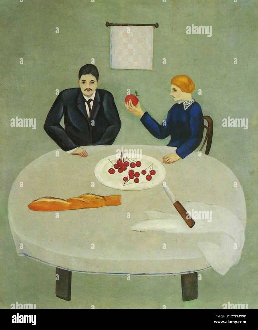 Breakfast. David Shterenberg Stock Photo - Alamy