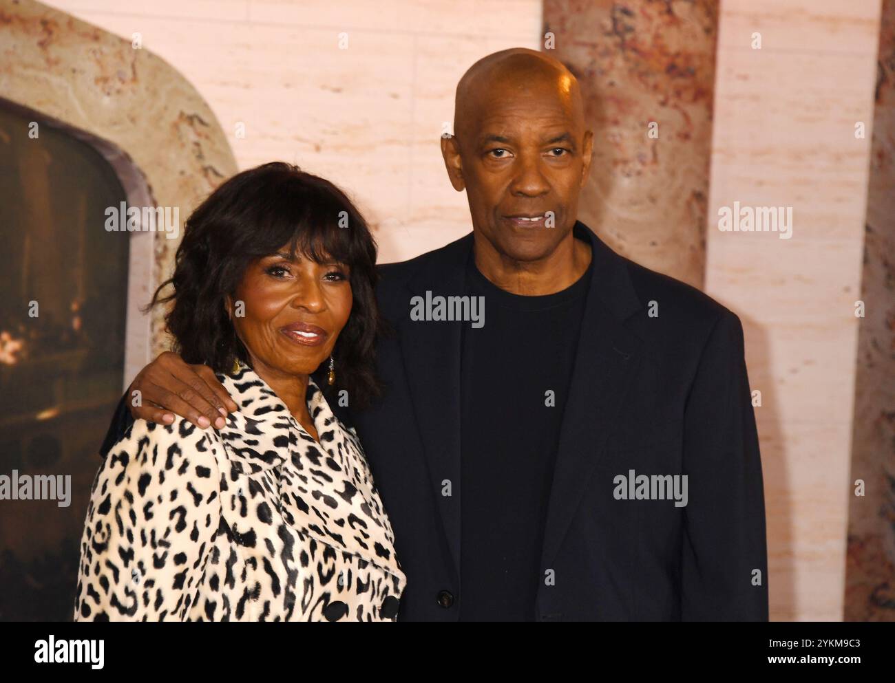 Hollywood, Ca. 18th Nov, 2024. Pauletta Washington and Denzel ...