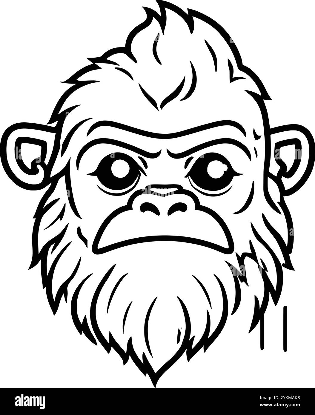 Frown horse Stock Vector Images - Alamy