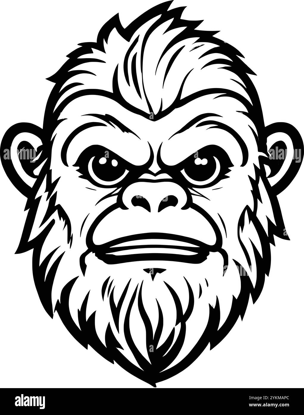 A simple line drawing of face Stock Vector Image & Art - Alamy