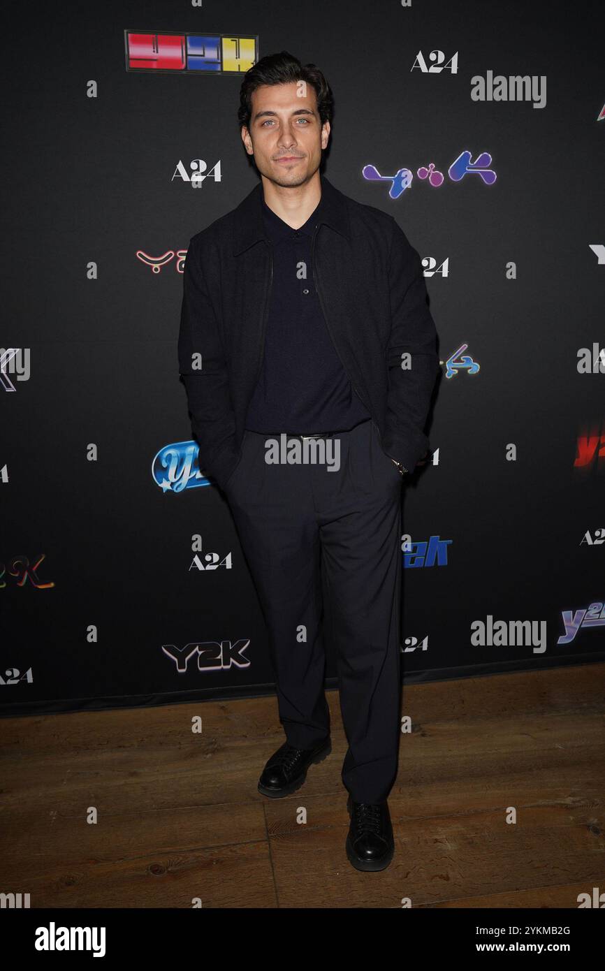 Ny. 18th Nov, 2024. Rob Raco at arrivals for Y2K Premiere, The Crosby ...