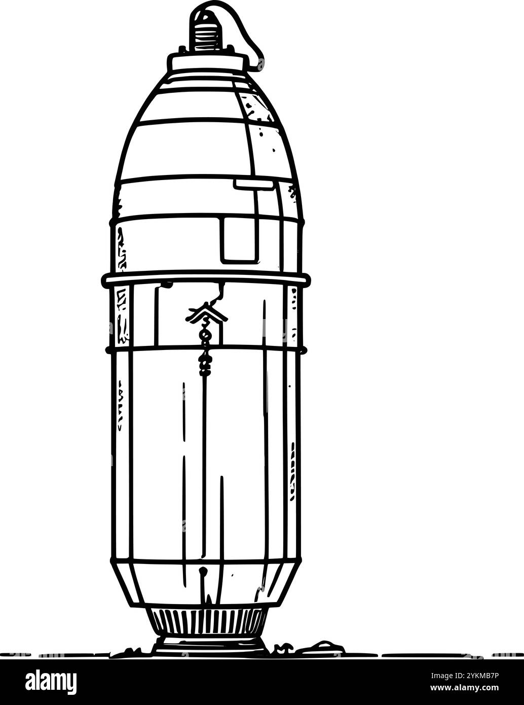 Bomb dropped Stock Vector Images - Alamy