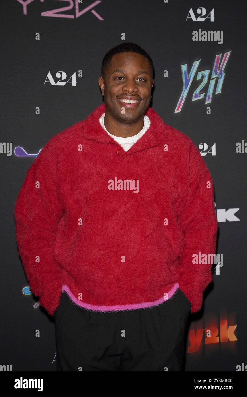 Ny. 18th Nov, 2024. Devon Walker at arrivals for Y2K Premiere, The ...