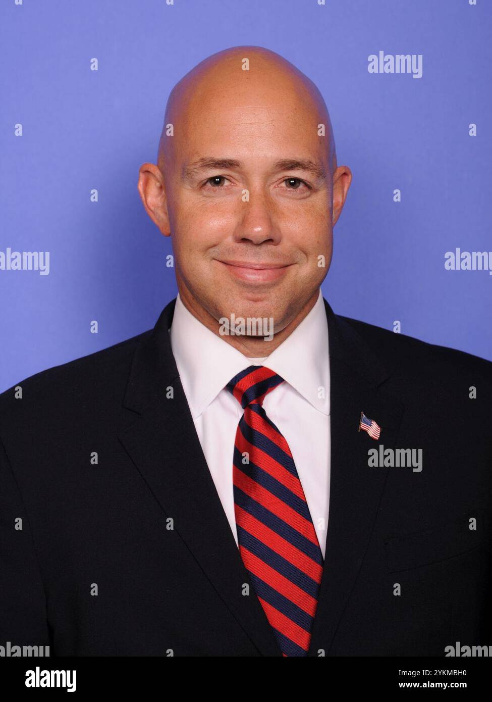 Brian Mast, official portrait, 115th Congress Stock Photo - Alamy