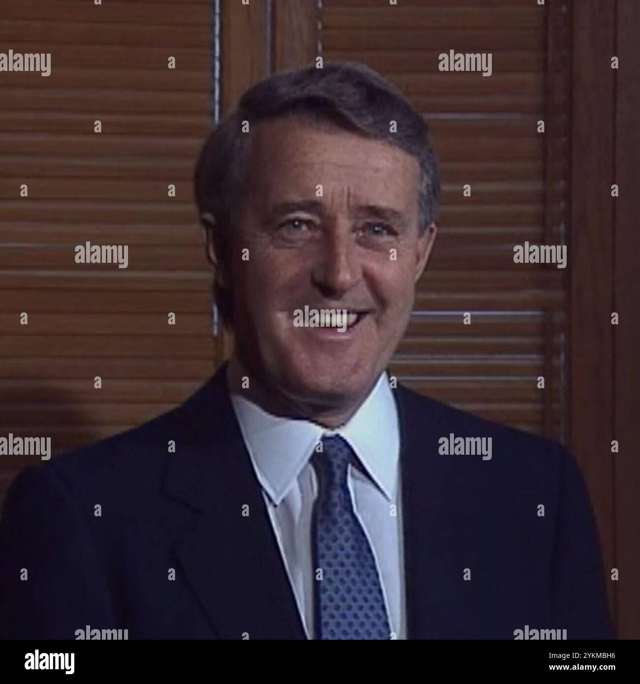 Brian Mulroney 1987 crop Stock Photo - Alamy