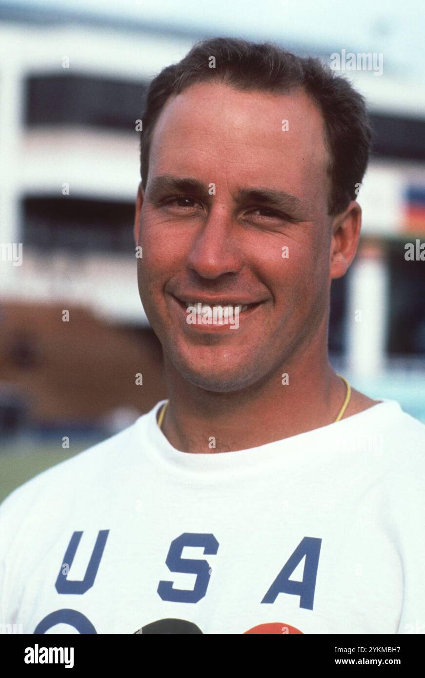 Brian Ledbetter Seoul 1988 Olympic Games DD-ST-89-00277 Stock Photo - Alamy