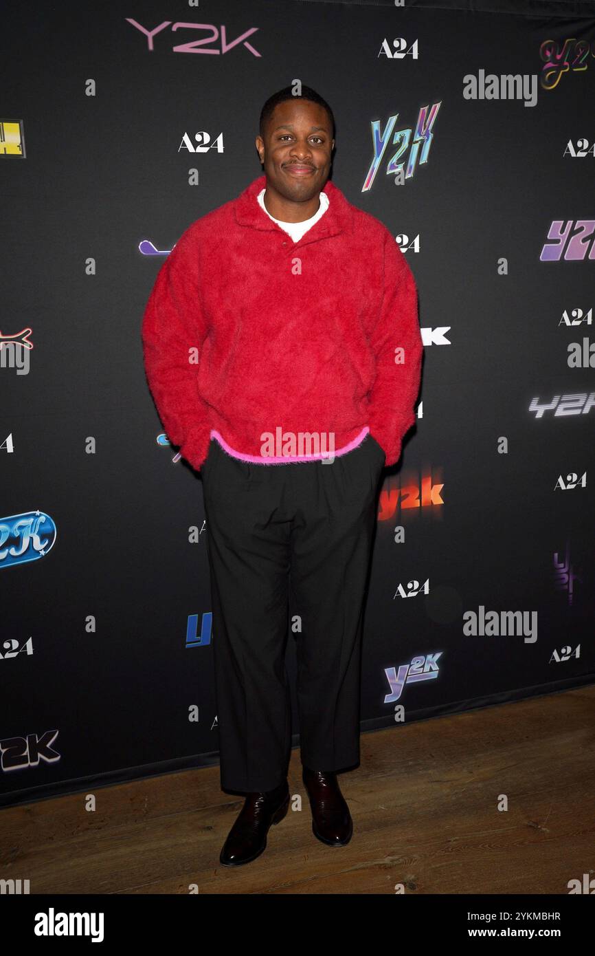 Ny. 18th Nov, 2024. Devon Walker at arrivals for Y2K Premiere, The ...