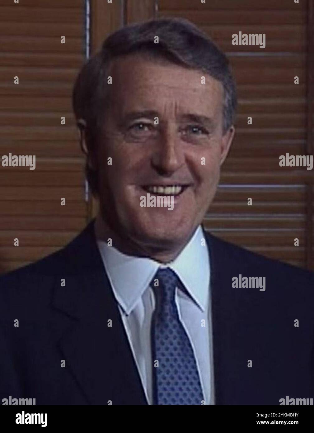 Brian Mulroney 1987 crop 2 Stock Photo - Alamy