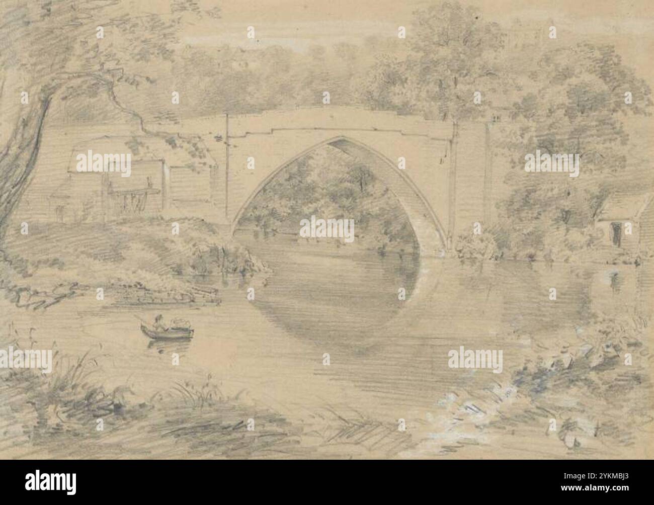 Bridge of Don, Old Aberdeen - James Gordon Sr Stock Photo - Alamy