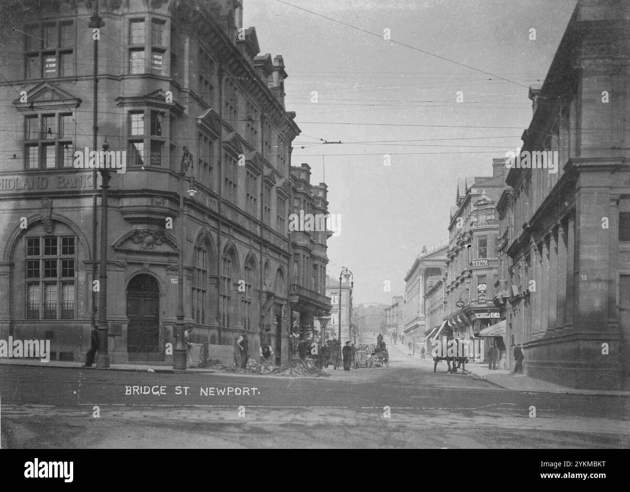 Bridge Street; Newport (4785859 Stock Photo - Alamy