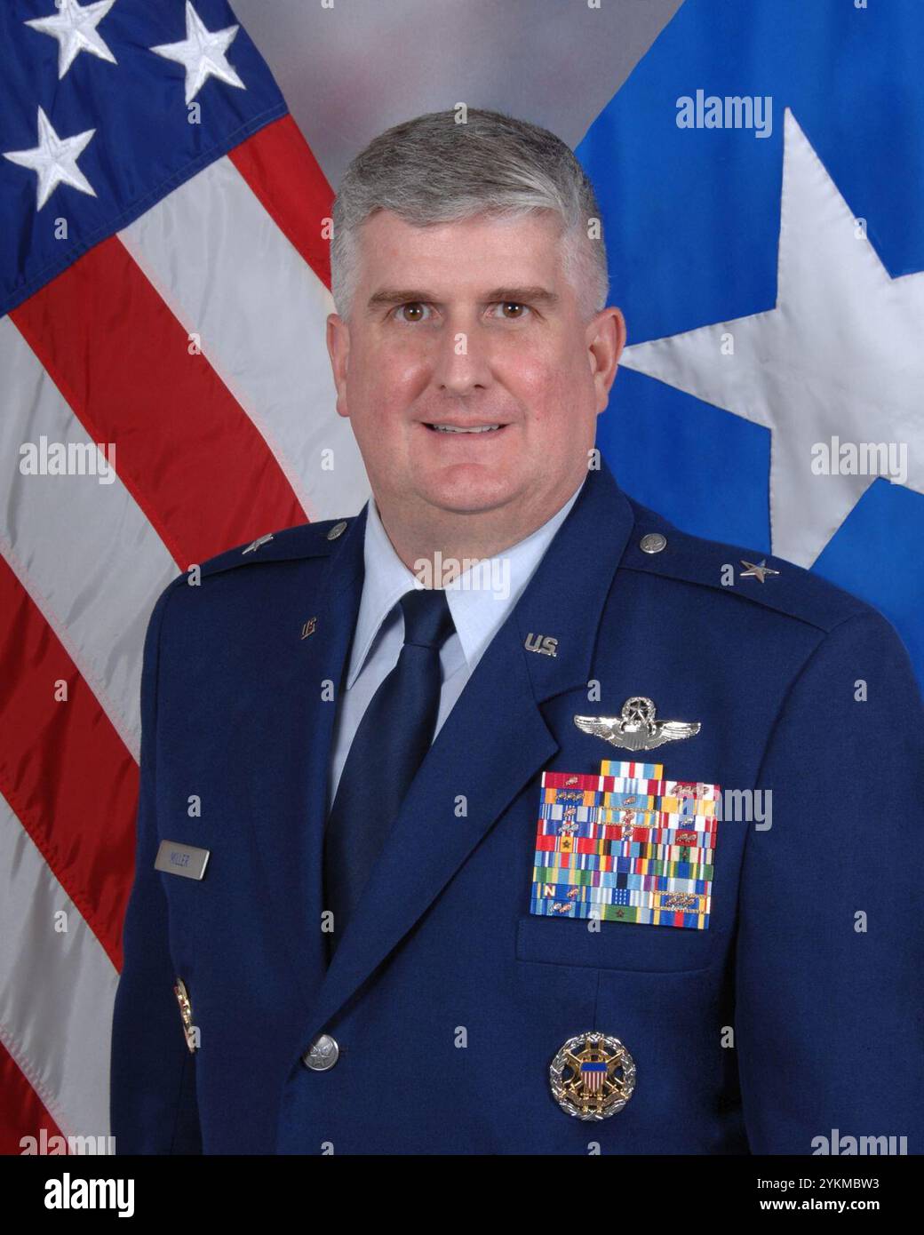 Brig Gen Albert G. Miller Stock Photo - Alamy