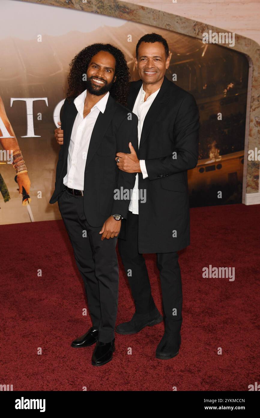 Hollywood, Ca. 18th Nov, 2024. Makaylo Van Peebles and Mario Van ...