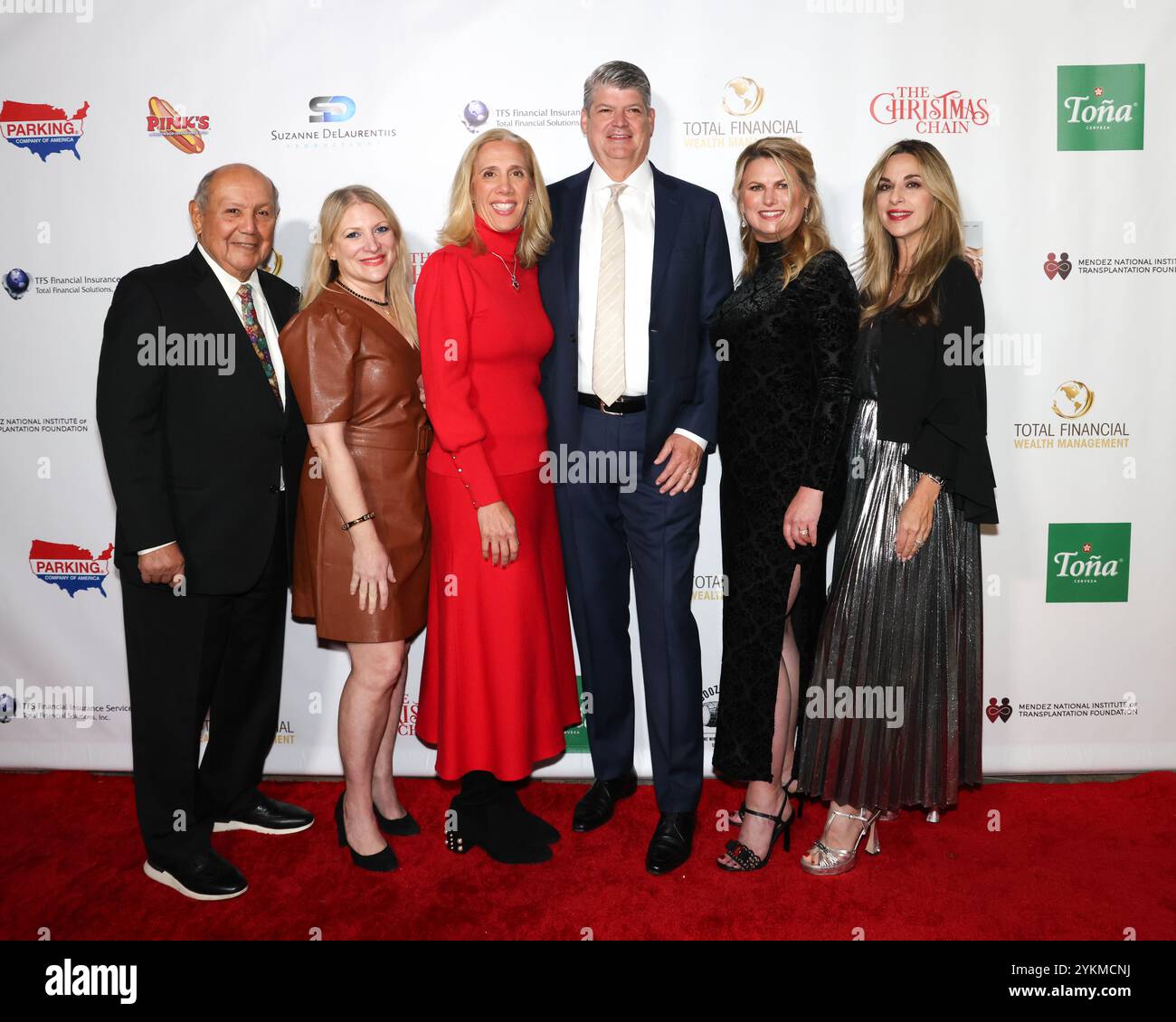 Toluca Lake, California, USA. 17th November, 2024. Frank Sanchez, Melissa Grego, Monica Kirchner ...