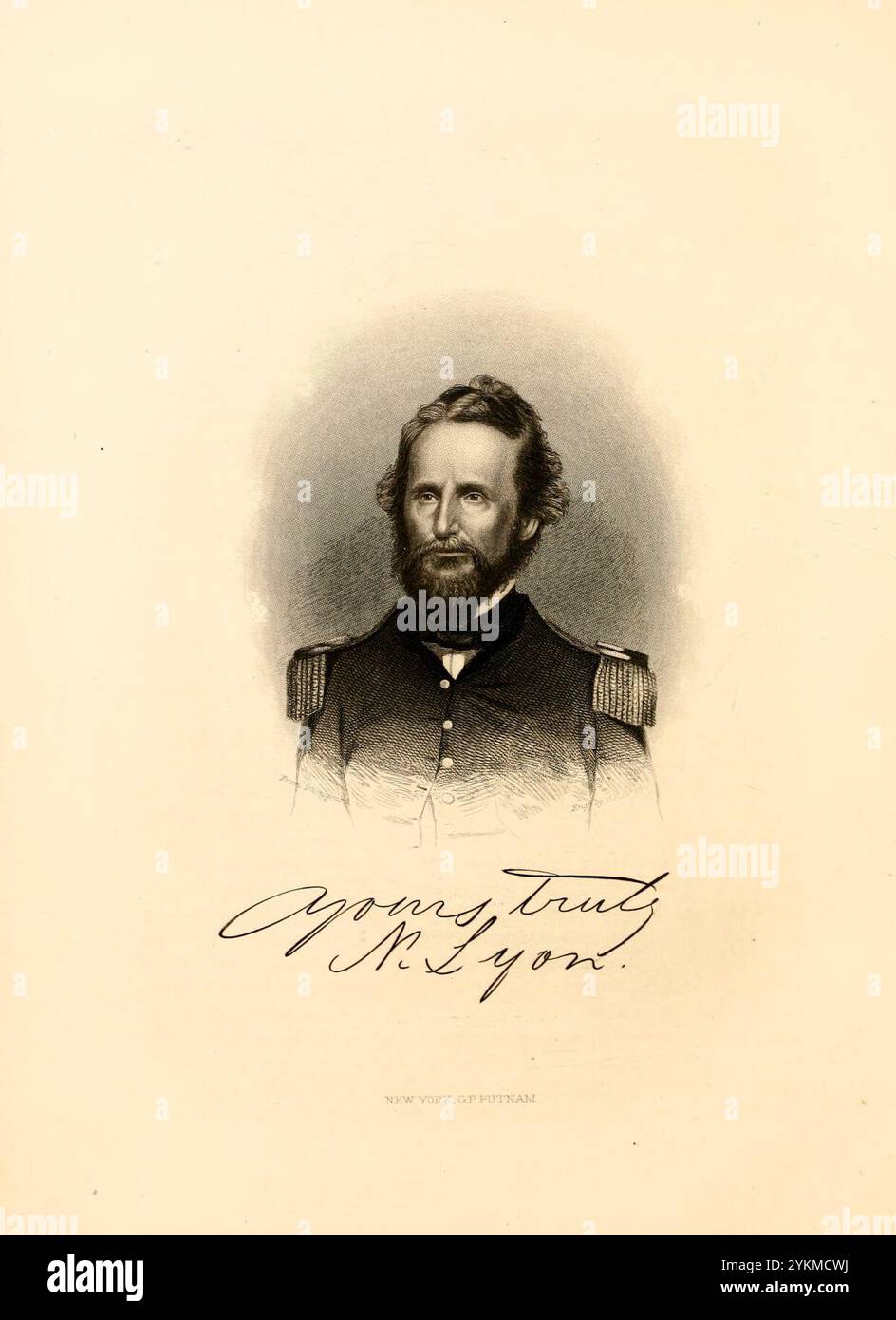 Brigadier-General Nathaniel Lyon Stock Photo - Alamy