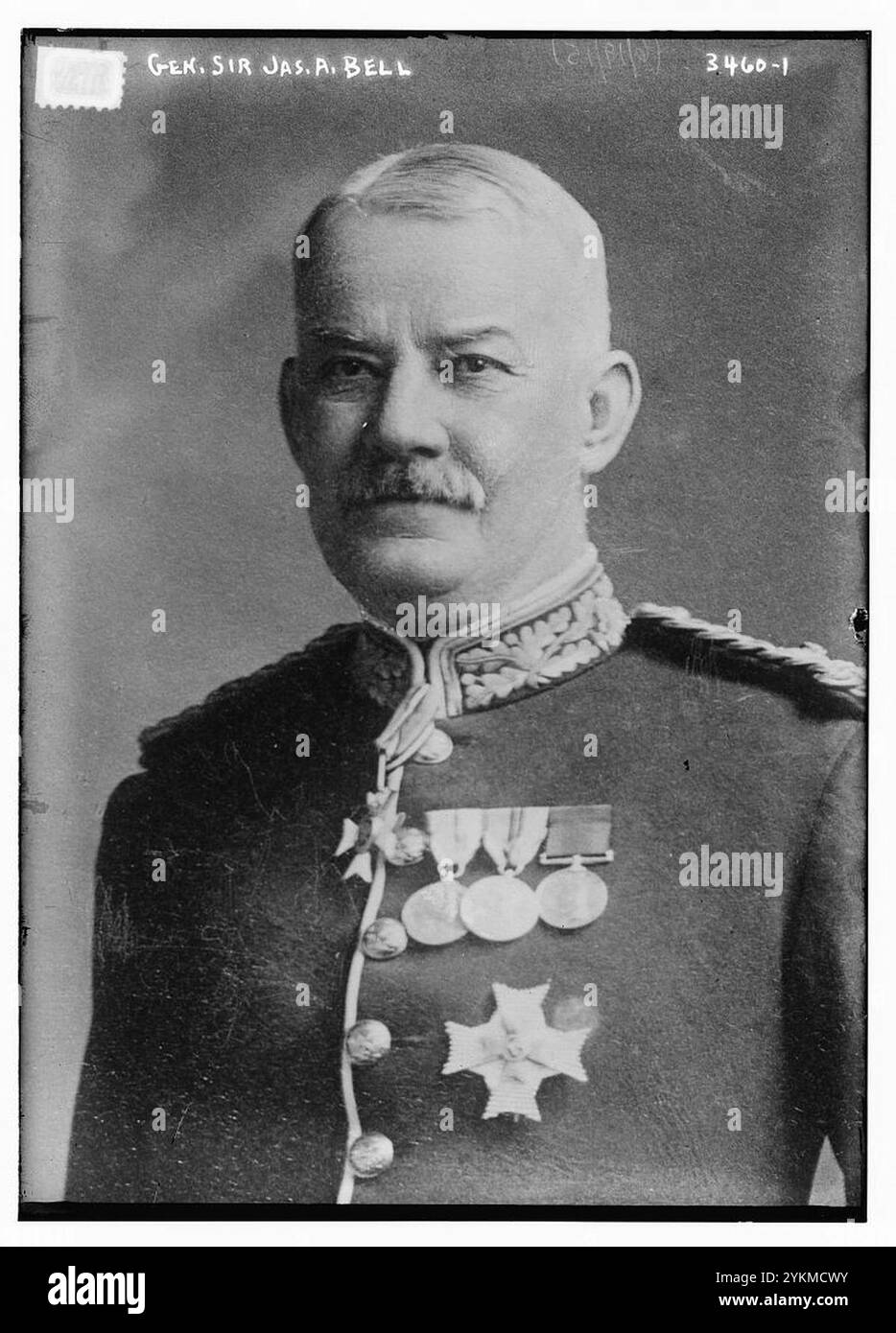 Brigadier General Sir James Alexander Bell Stock Photo - Alamy