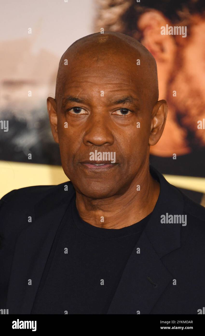 Hollywood, Ca. 18th Nov, 2024. Denzel Washington at the Los Angeles ...