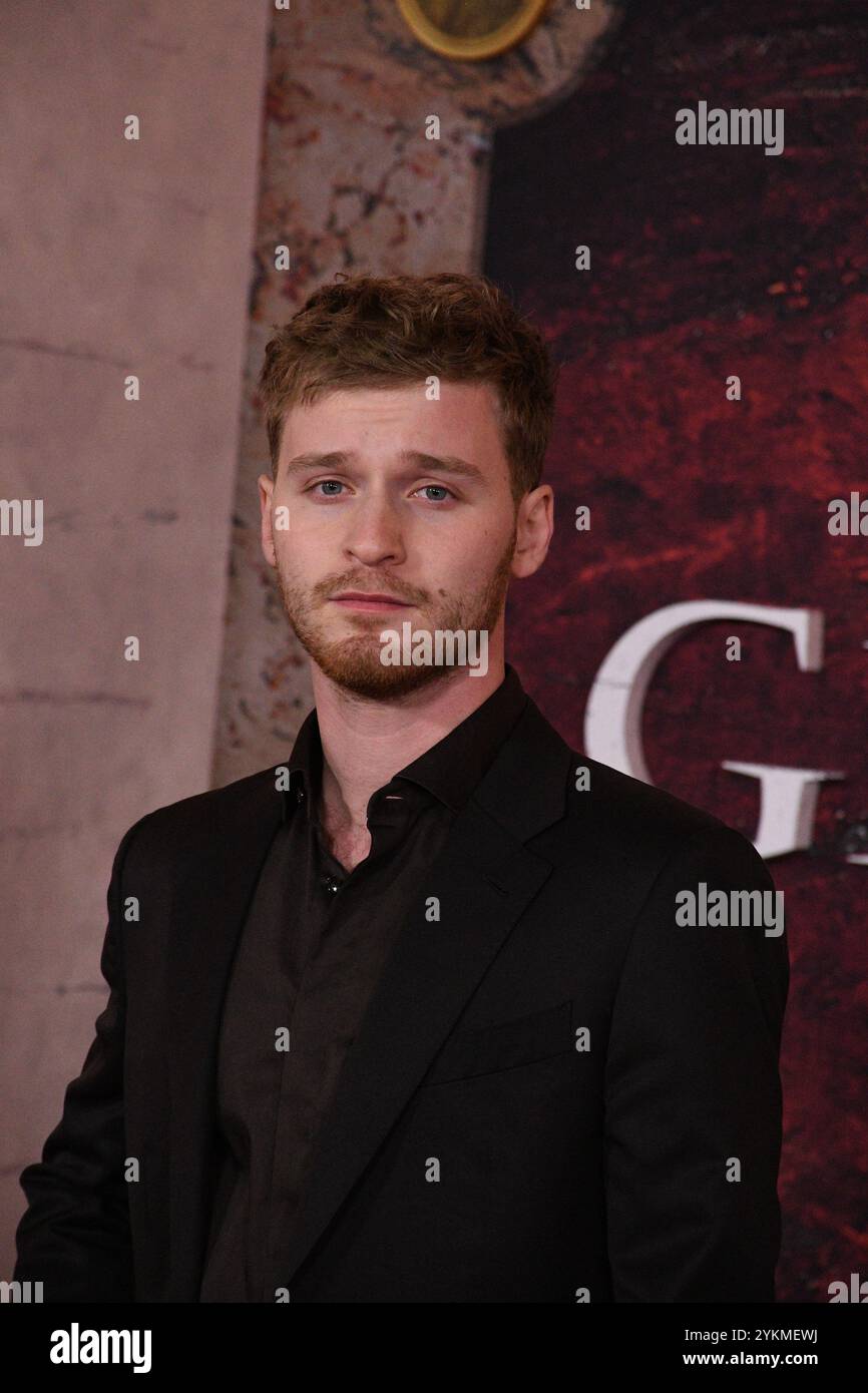 Los Angeles, California, USA 18th November 2024 Actor Fred Hechinger ...