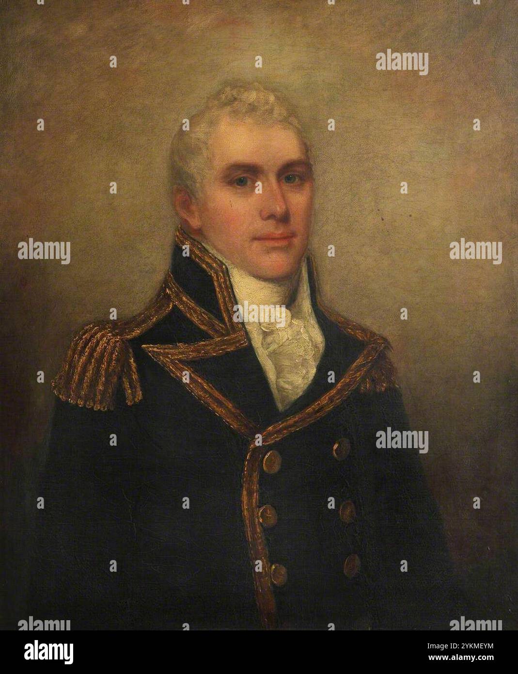 British School - Captain Joseph Bingham (1769–1825 Stock Photo - Alamy