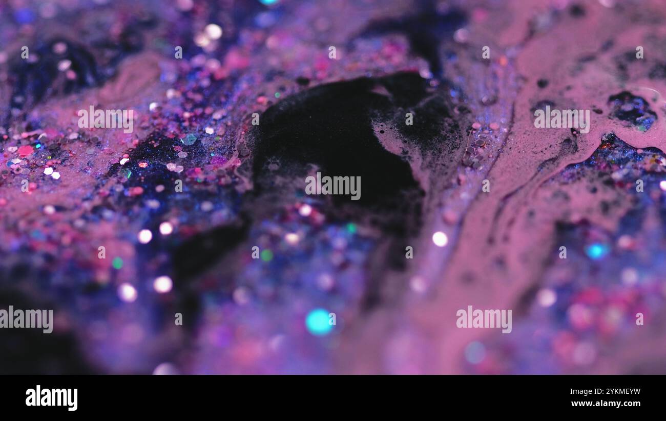 Blur shimmer paint mix bokeh hi-res stock photography and images - Alamy