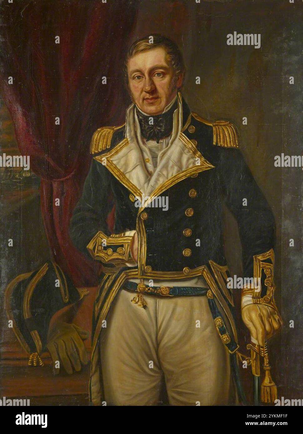 British School - Commander William George Carlisle Kent (c.1788–1871 ...