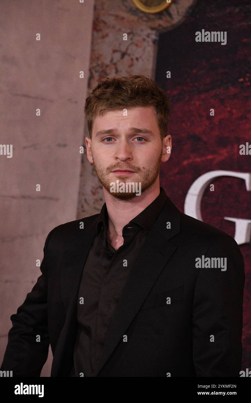 Los Angeles, California, USA 18th November 2024 Actor Fred Hechinger ...