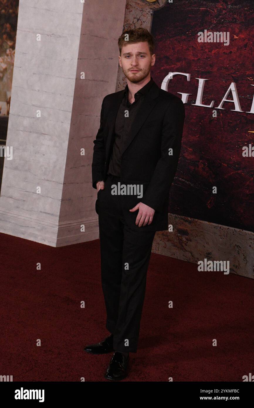 Los Angeles, California, USA 18th November 2024 Actor Fred Hechinger ...