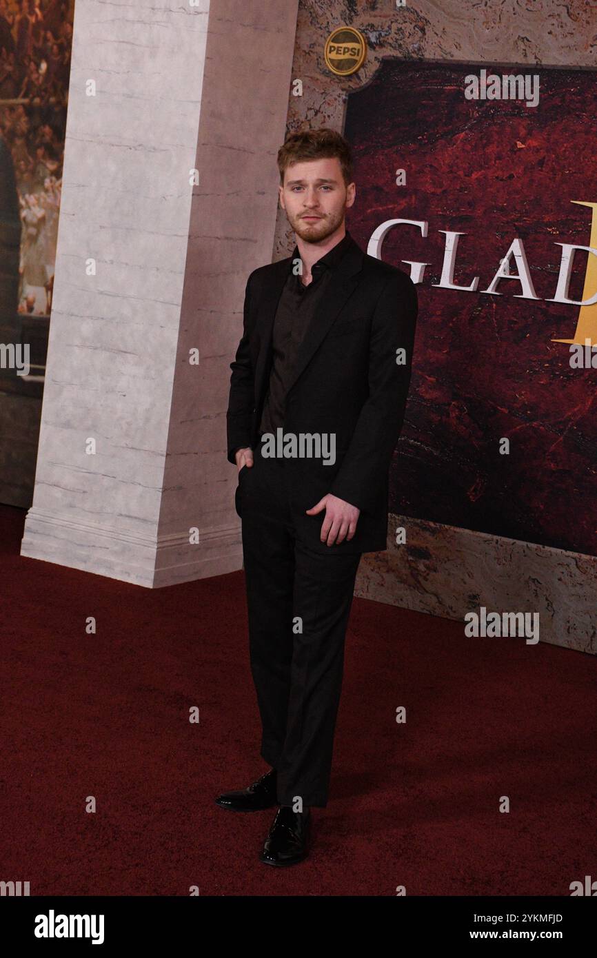 Los Angeles, California, USA 18th November 2024 Actor Fred Hechinger ...