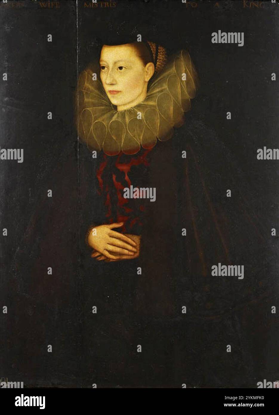 British School, Tudor - Portrait of a Woman, previously identified as ...