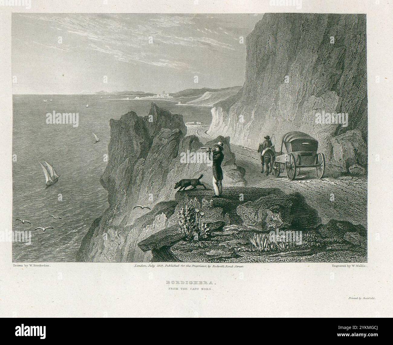 Brockedon, William – Cornice, The Grimsel and the Gries, The Bernardin ...