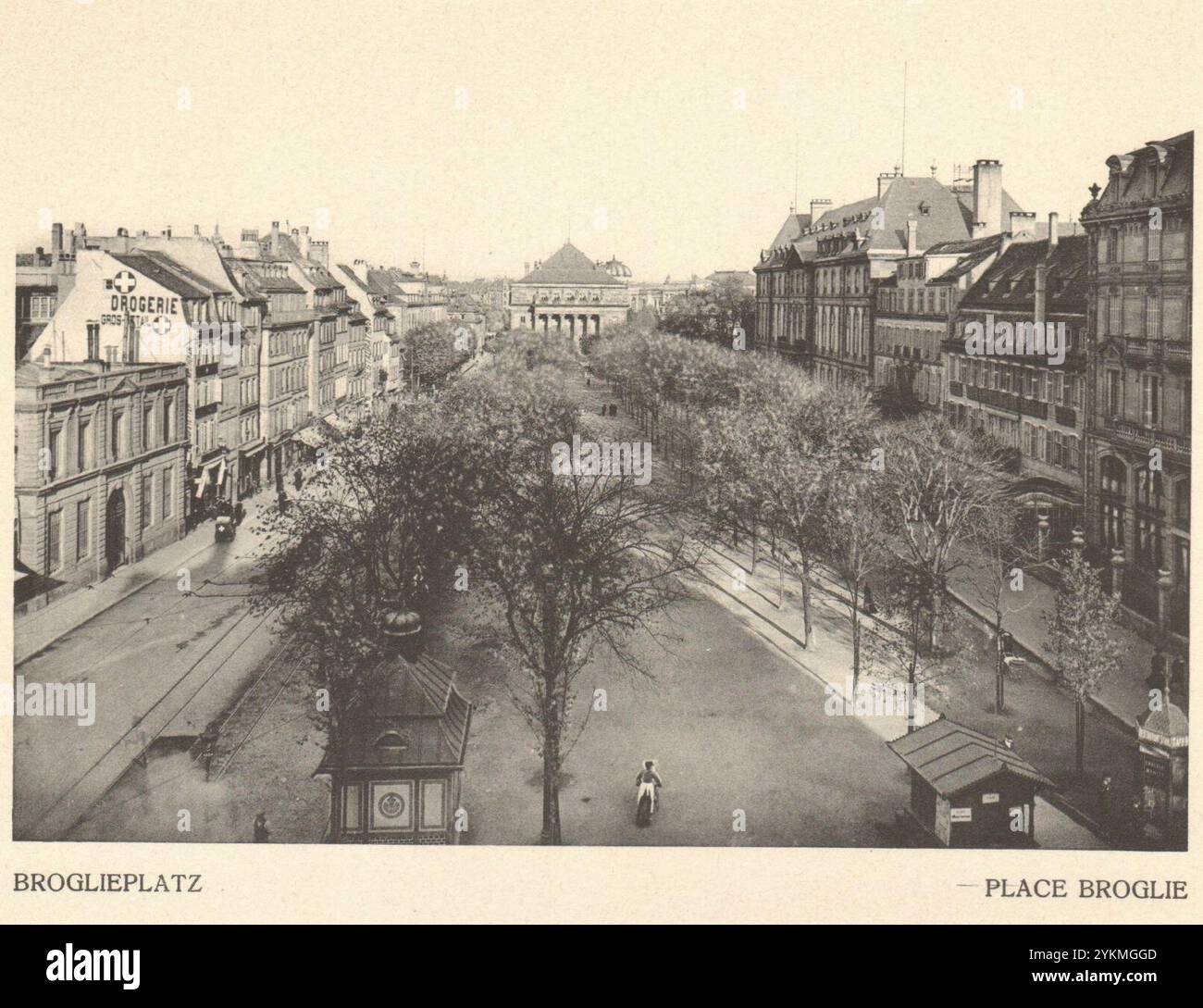 Broglieplatz - Place Broglie à Strasbourg Stock Photo - Alamy