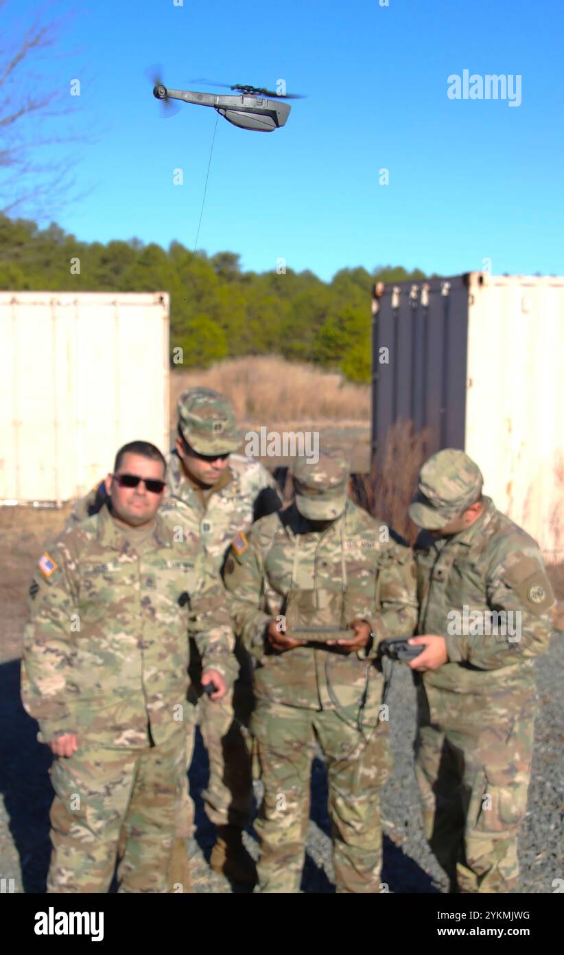 Soldiers from B Co., 1 BN 69 INF learn about the capabilities of the ...