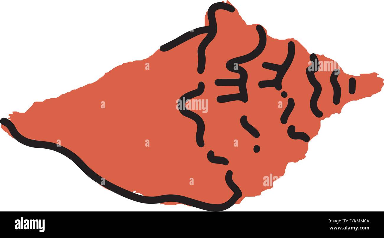 Conch shell hand drawn vector Stock Vector Image & Art - Alamy