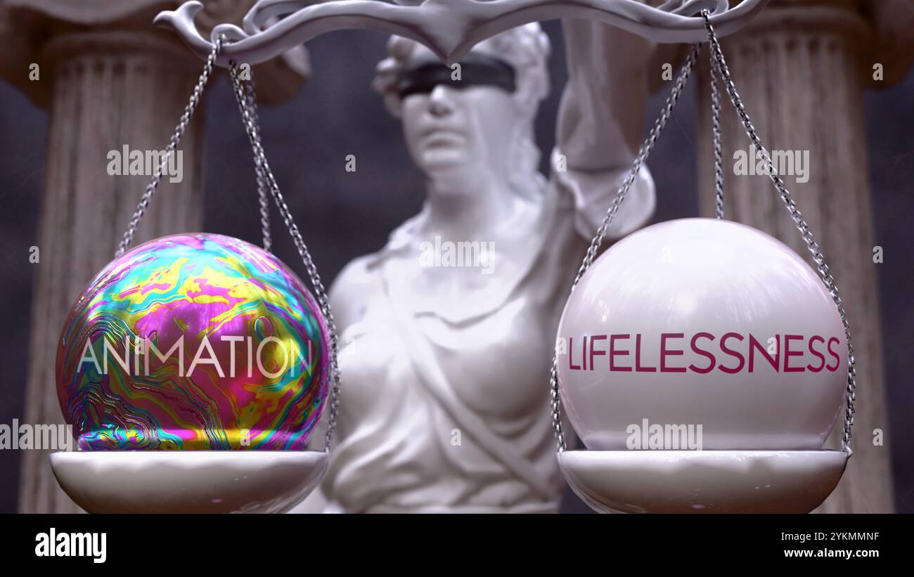 Animation or Lifelessness as a choice, two options to choose from ...