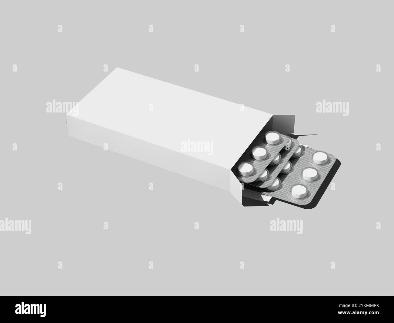 Pills box design mockup hi-res stock photography and images - Alamy