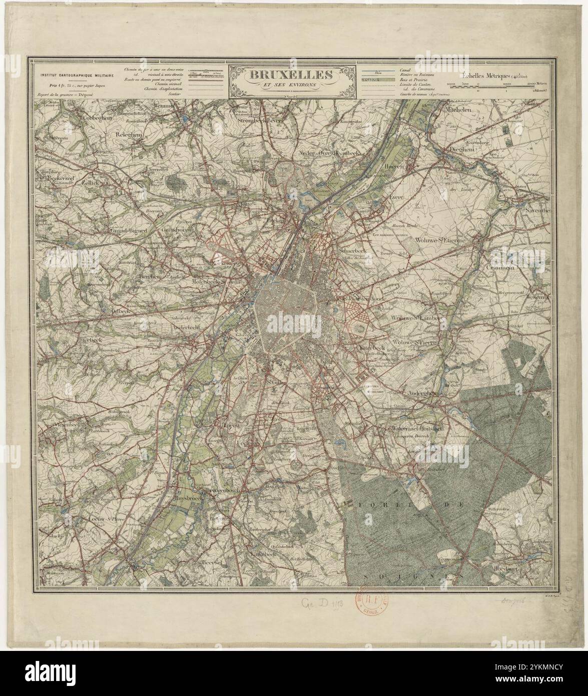 Institut cartographique militaire hi-res stock photography and images ...