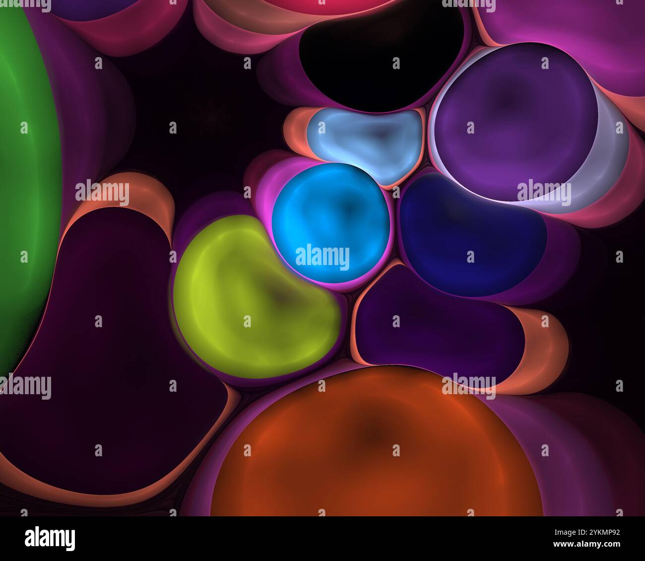 Colour abstract art balls , backdrop (wallpaper)background Stock Photo ...