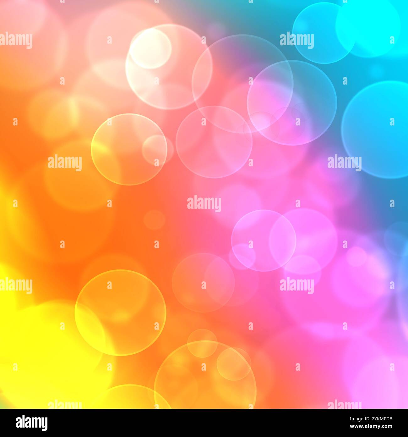 Colour background with bubbles Stock Photo - Alamy