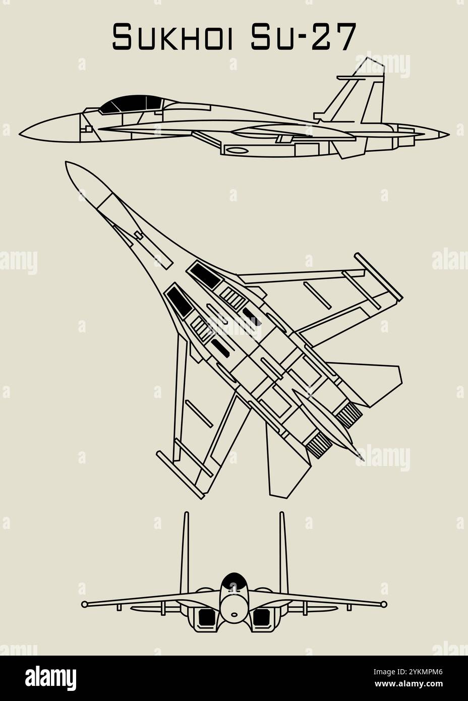 Sukhoi fighter jet Stock Vector Images - Alamy