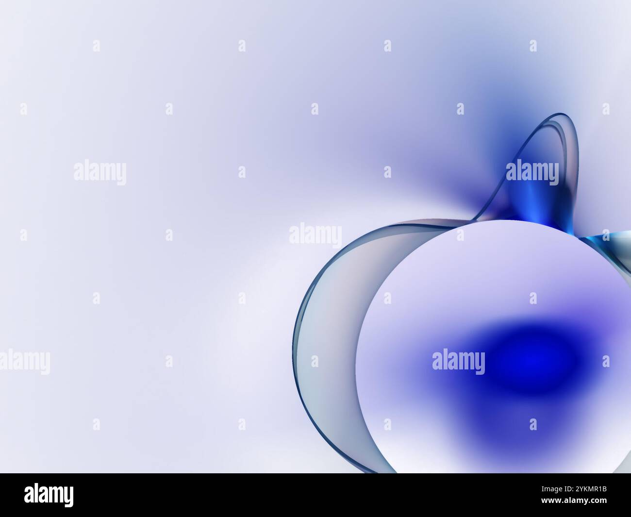 Abstract art -planet with spiral color ring Stock Photo - Alamy