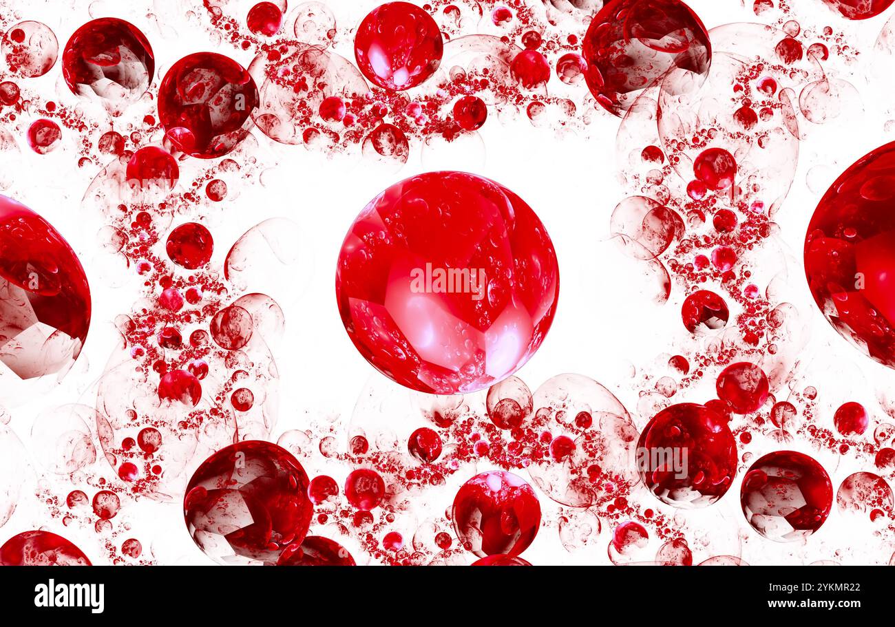 Colour abstract art balls , backdrop (wallpaper)background Stock Photo ...