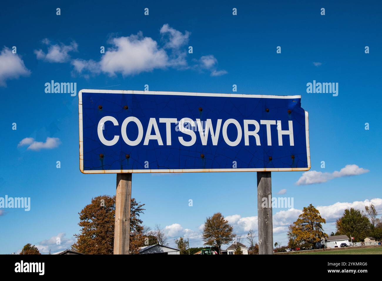 Welcome to ontario sign hi-res stock photography and images - Alamy