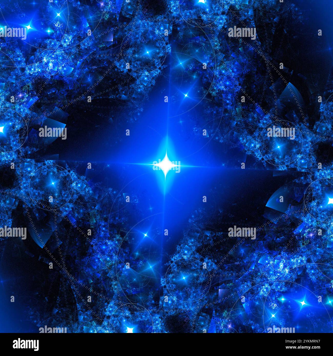 Abstract art star backdrop (wallpaper) background Stock Photo - Alamy