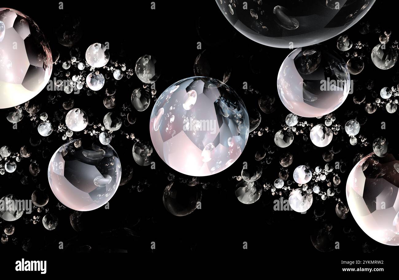 Colour abstract art balls , backdrop (wallpaper)background Stock Photo ...